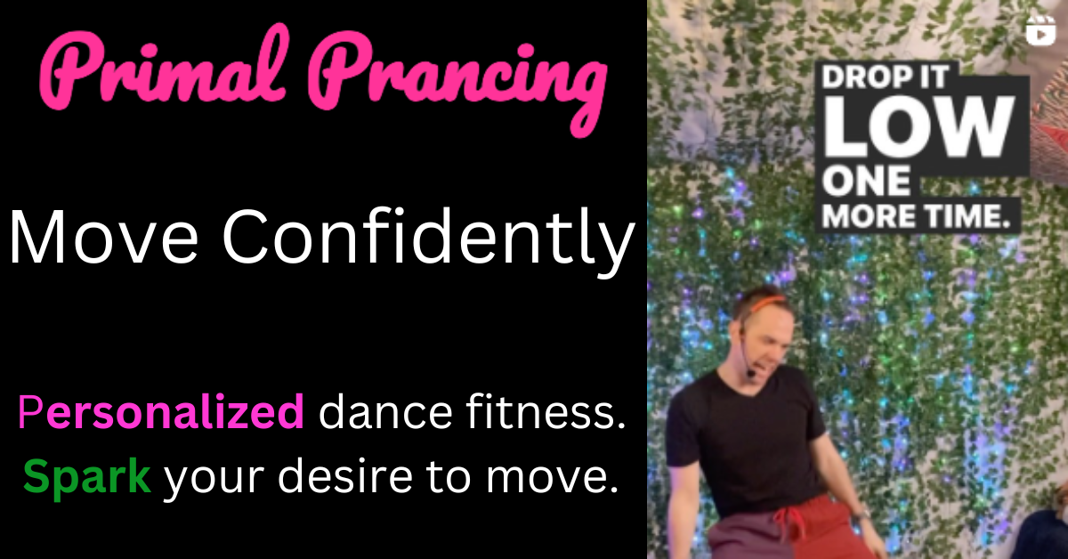 Primal Prancing: Fusing dance fitness, yoga, and playful prompts.